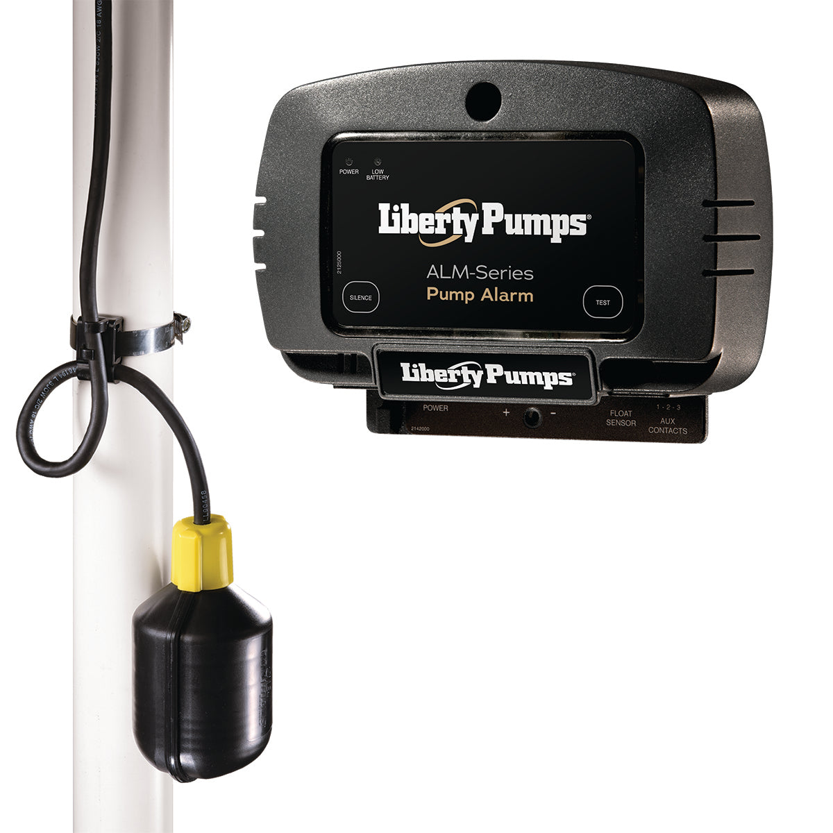 Liberty ALM-2, Alarm, indoor, wide angle float, 115V, 20' cord