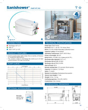 Saniflo 010 Sanishower Light Duty Drain Pump