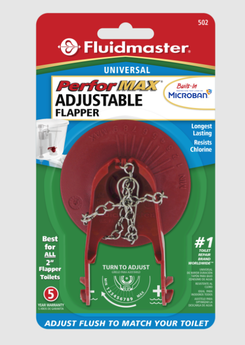 The Best Fluidmaster 502P21 Adjustable 2" Flapper | NYDirect