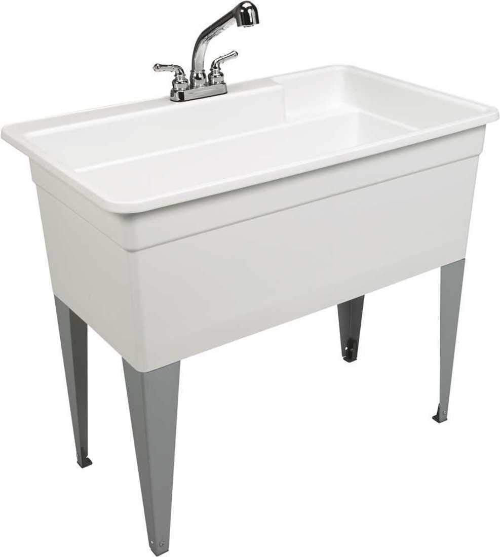 Mustee 28CF Big Tub Utilatub Combo Utility Sink 24" X 40"