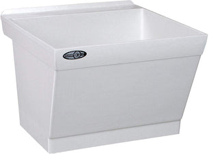 Mustee 17W Wall Mount Utilatub Laundry Tub