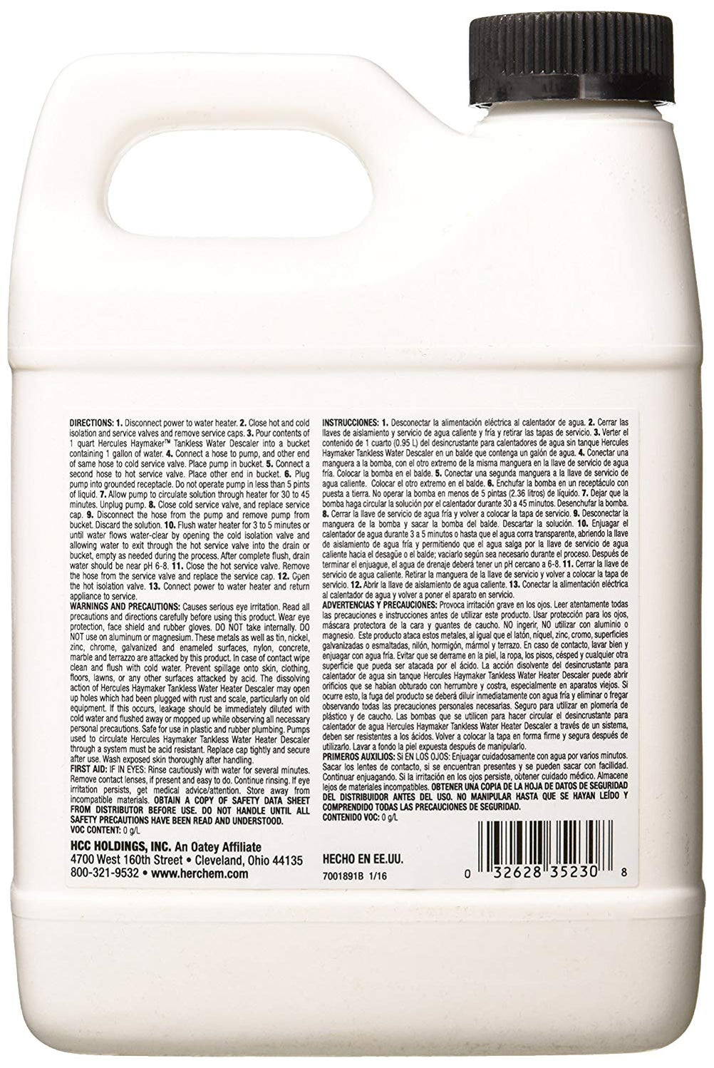 Purchase the Best Hecules 35230 Haymaker Descaler | NYDirect