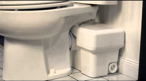 Liberty Ascent II Macerating Complete Toilet System